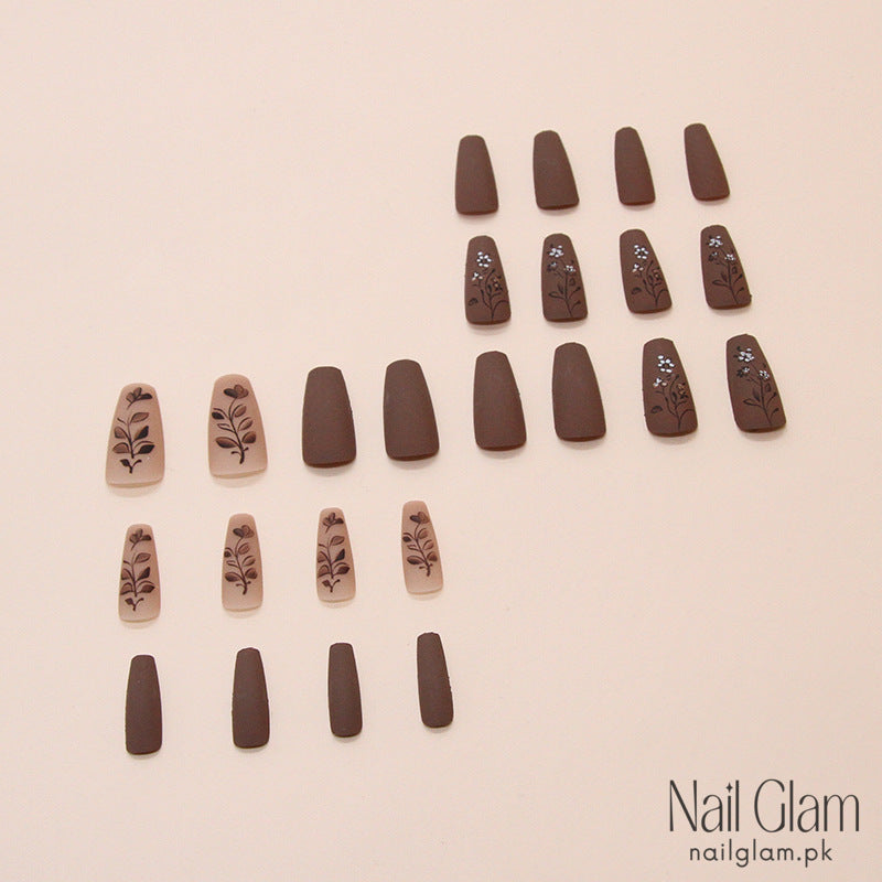 Autumnal Charm Press-On Nails (24Pcs) - NailGlam.PK – NailGlam.Pk